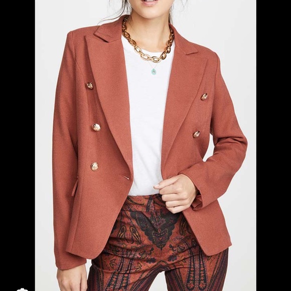 Lioness | Jackets & Coats | Lioness Palermo Jacket Rust Xs | Poshmark